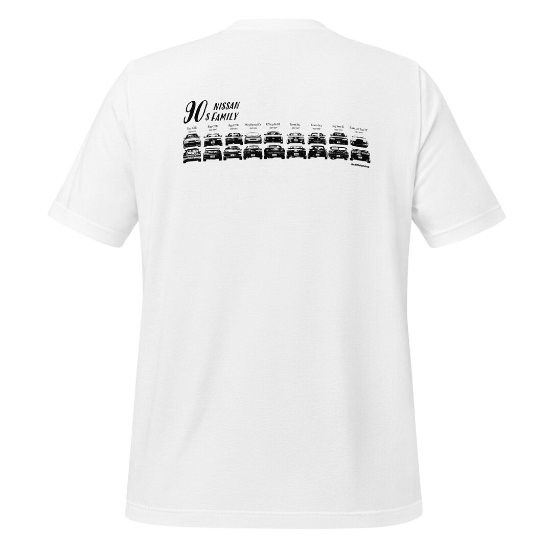 JDM Shirts Nissan R34 GTR R33 Gtr R32 Gtr S13 S14 S15 180SX 300ZX ...