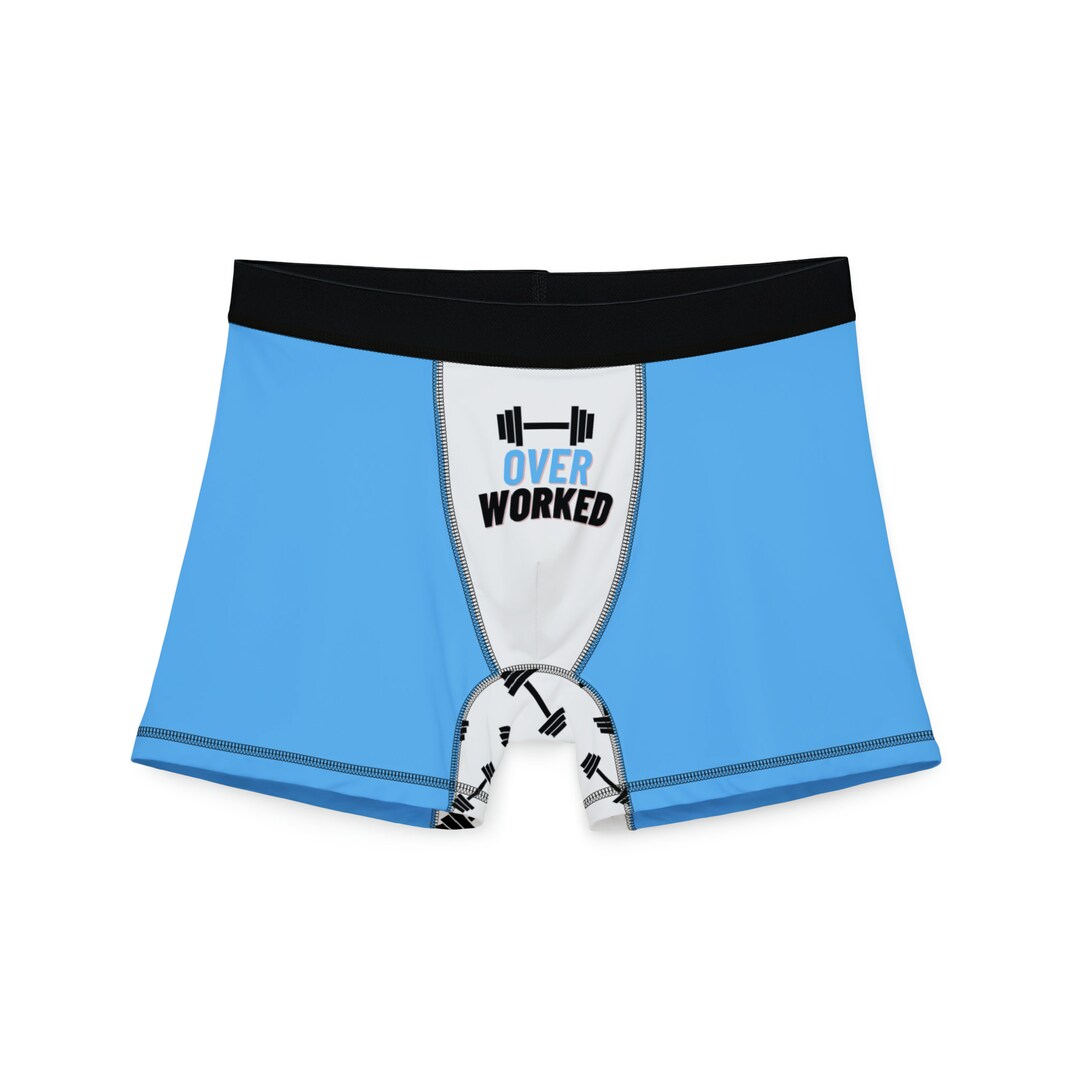 Humorous Boxers Funny Briefs Private Access Boxers Overworked - Etsy
