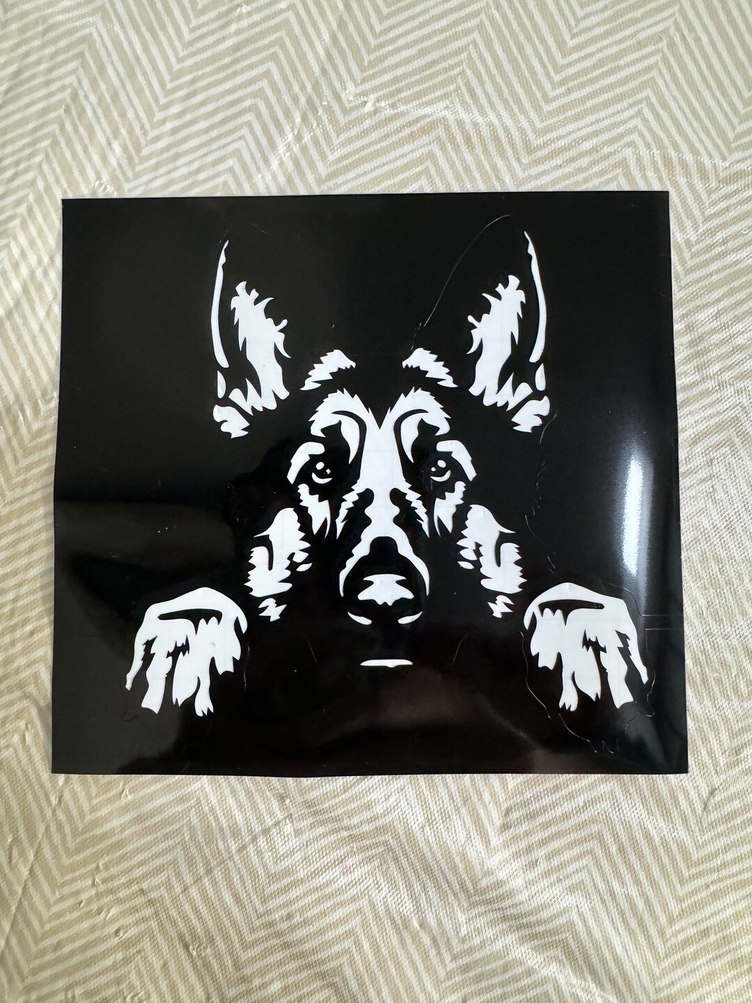 German Shepherd Car Window Decal - Etsy