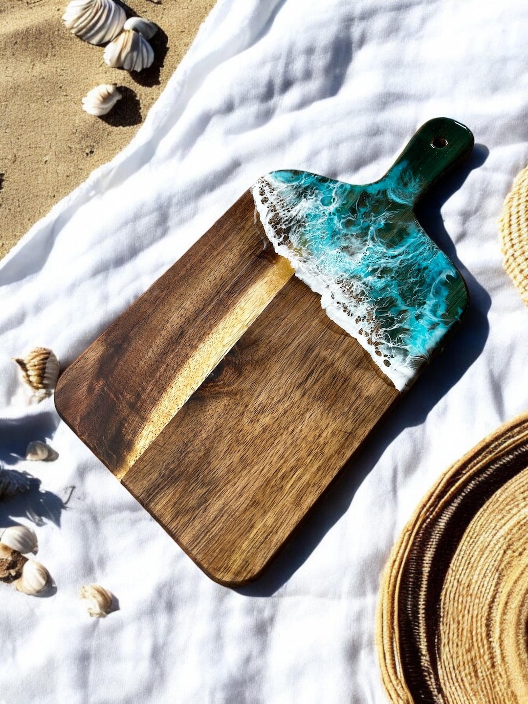 Personalized Unique Ocean Butter Board, Custom Engraved Ocean ...