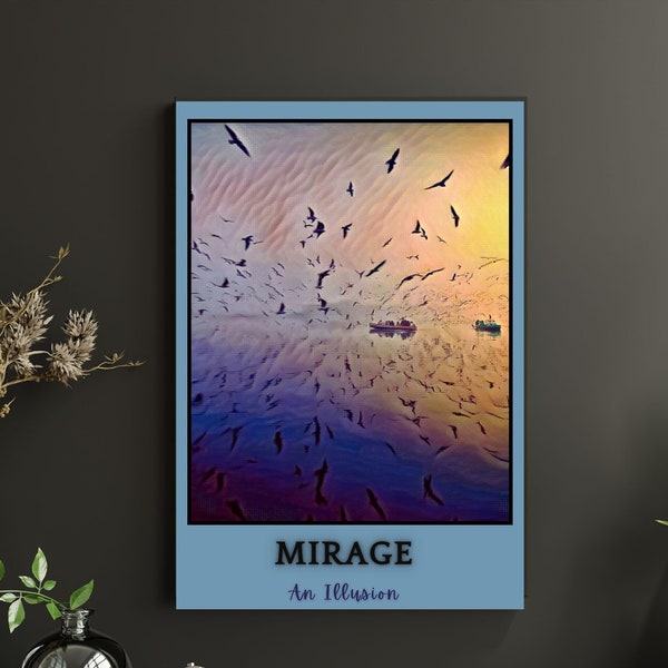 Mirage Painting Watercolor - Etsy
