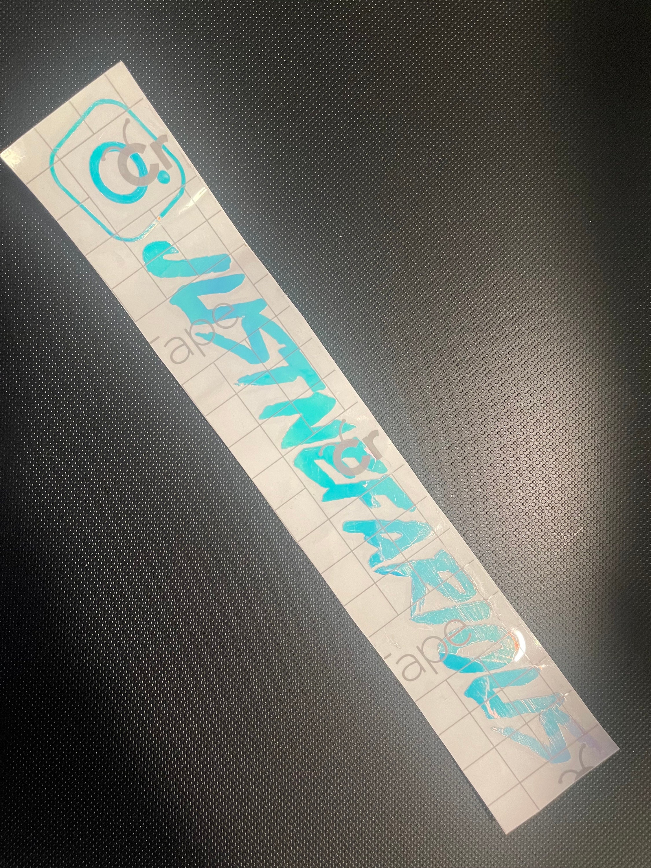 Custom Instagram Handle Decal - Etsy