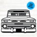1966 Chevy C10 Truck Sign, Custom Die-cut Metal Signs, Personalized ...