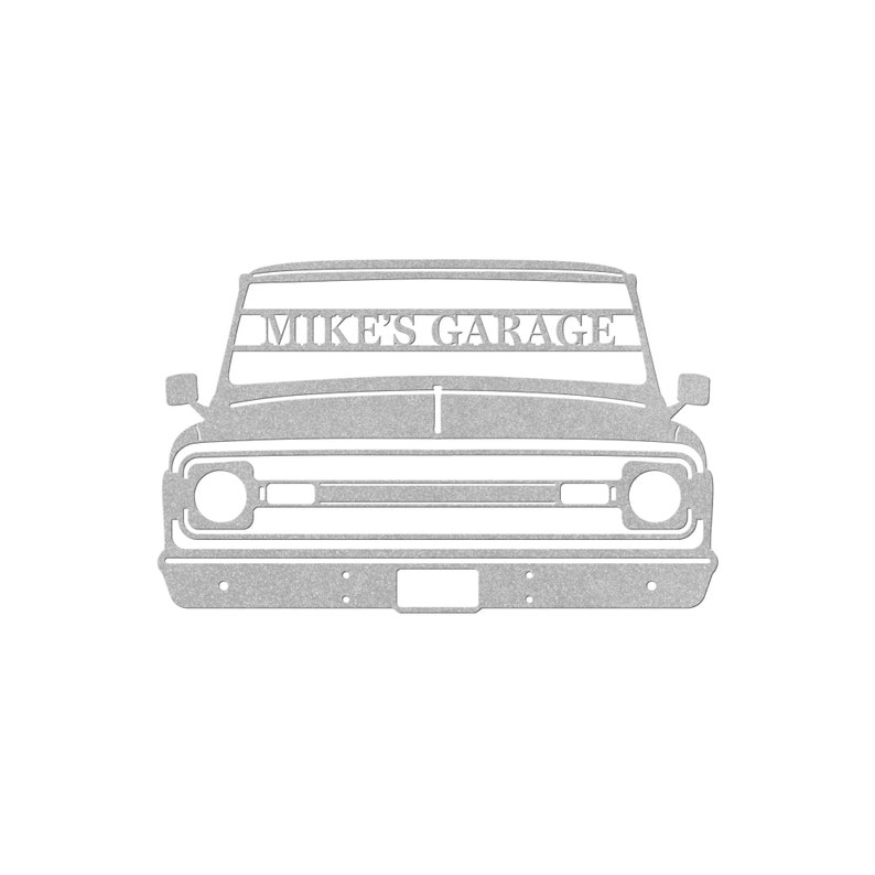 1969-70 C10 Truck Sign Truck Custom Die-cut Metal Signs, Personalized ...