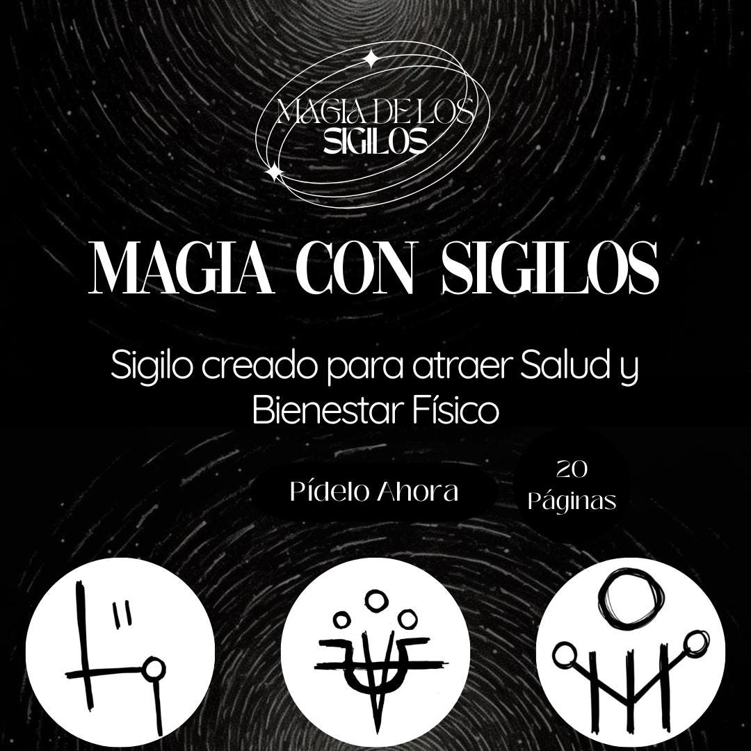 Sigil of Physical Healing | Sigil Magic | Wellbeing | Health ...