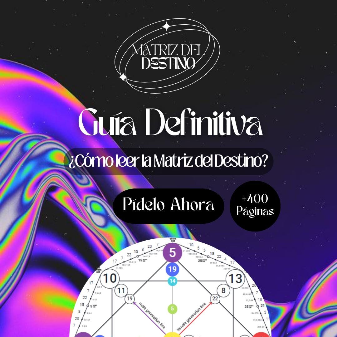 Guía Definitiva Para Leer la Matriz del Destino|Ebook| - Etsy España