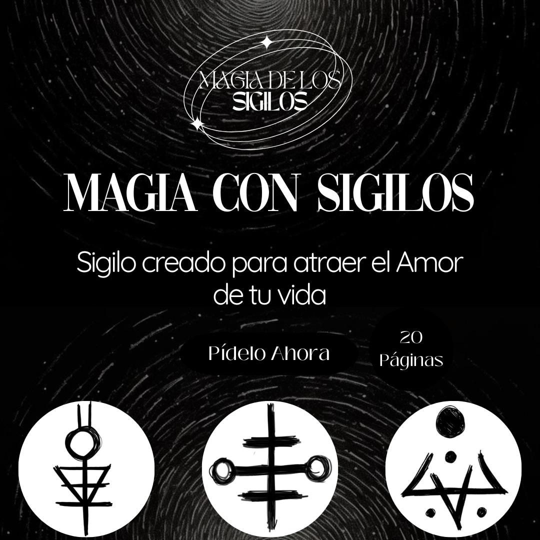 Sigilo de Amor|Magia con Sigilos|Magia de Amor|Símbolo Mágico|Talismán|Sello|Esoterismo|Magia ...