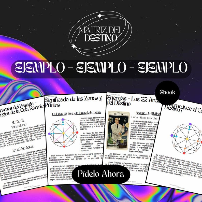 Guía Definitiva Para Leer la Matriz del Destino|Ebook| - Etsy España