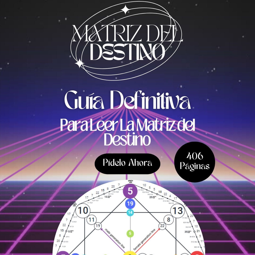 Definitive Guide to Reading the Destiny Matrixebook - Etsy