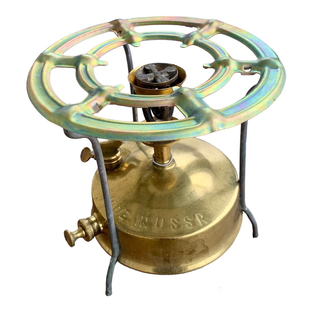80th Unused Vintage Brass Soviet Primus Record-1. Camping Stove ...