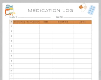 PT INR Log Book Printable, Inr Tracker, INR Anticoagulant Medication ...