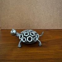 Scrap Metal Turtle Figurine, Steel Tortoise, Nuts and Bolts Turtle ...