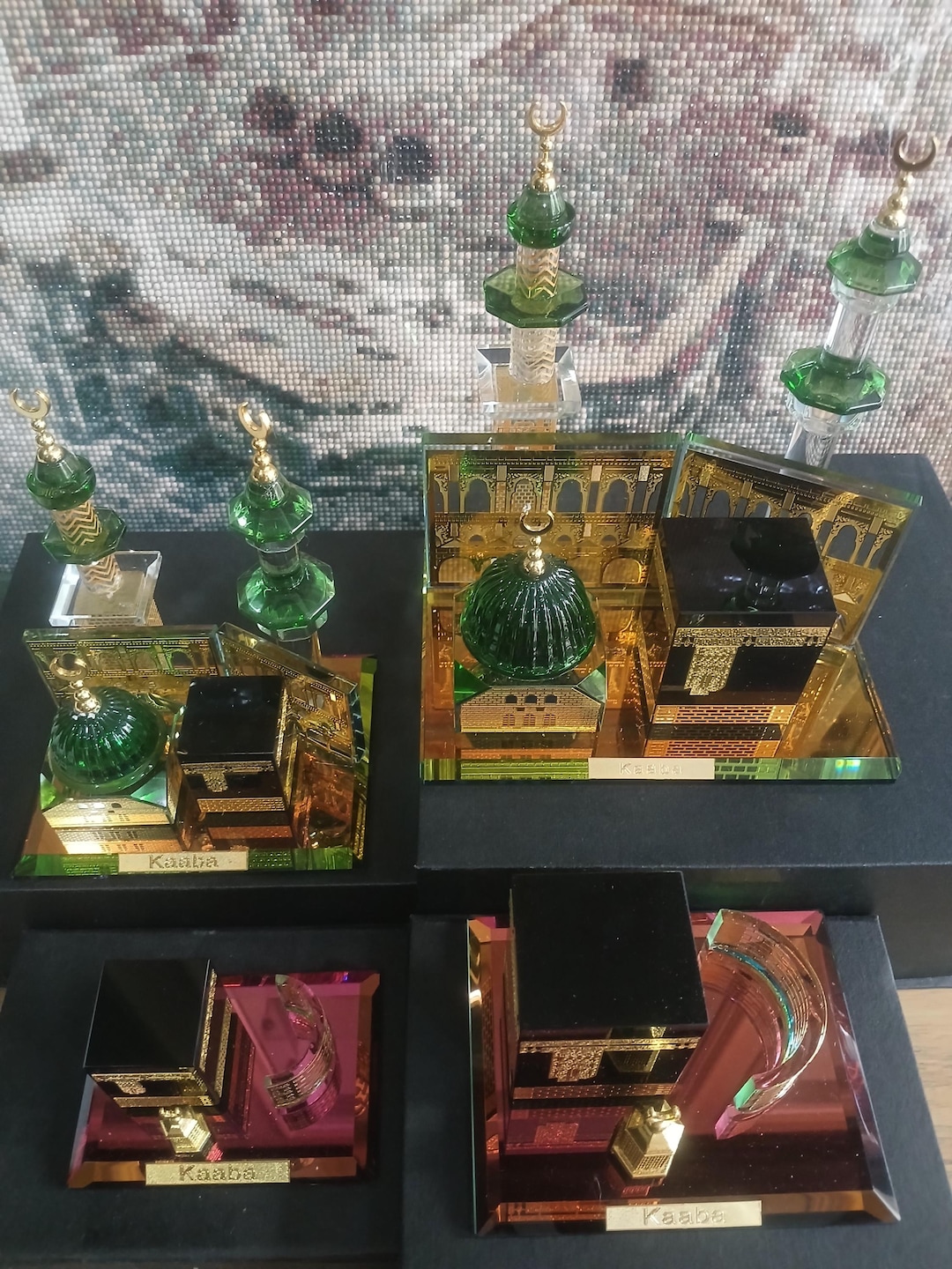 Large Classic Makkah and Madinah Souvenirs: Al-kaaba, An-nabawi ...