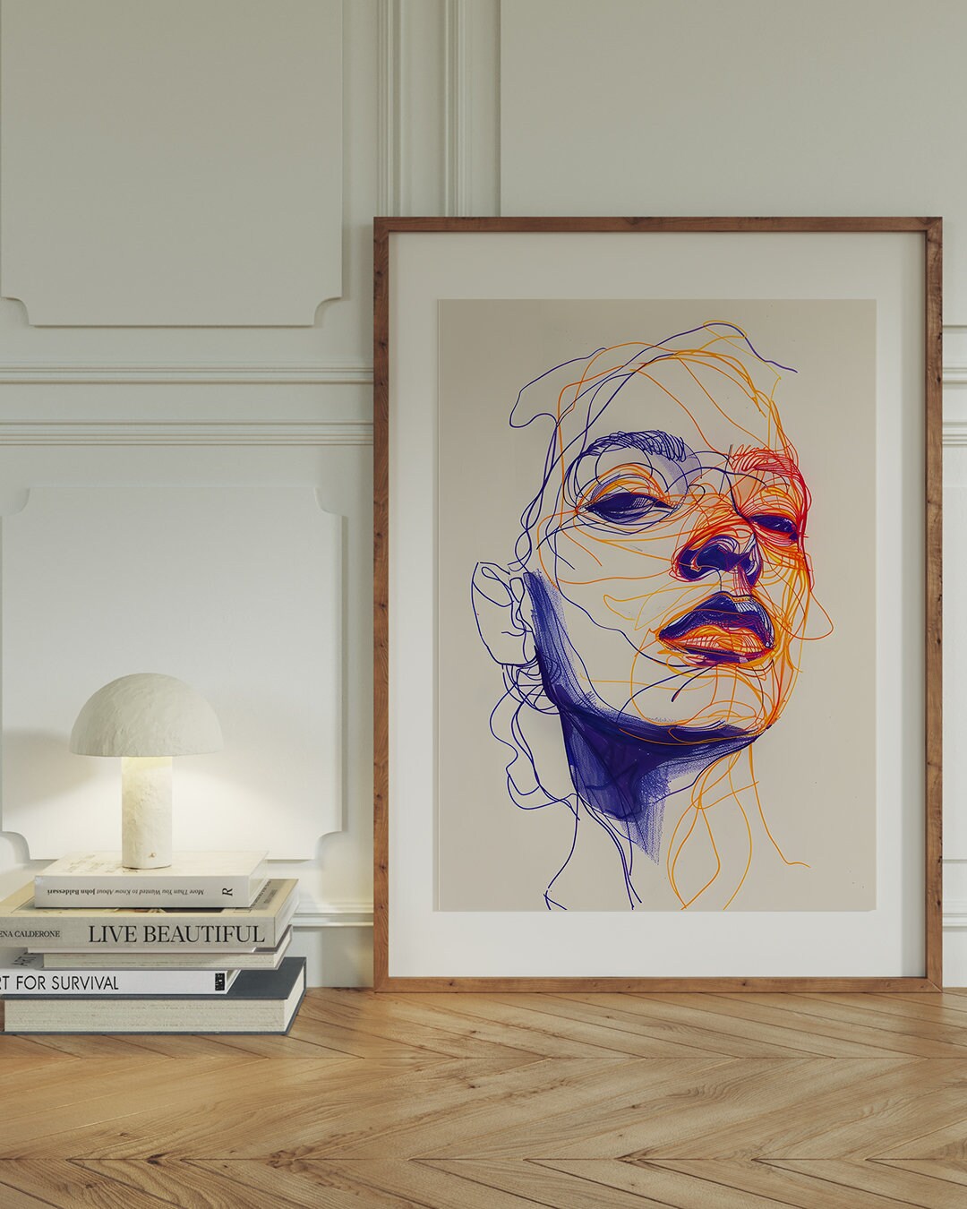 Shapes and Lines 24: Elegant Digital Poster Art for Modern Home Decor ...