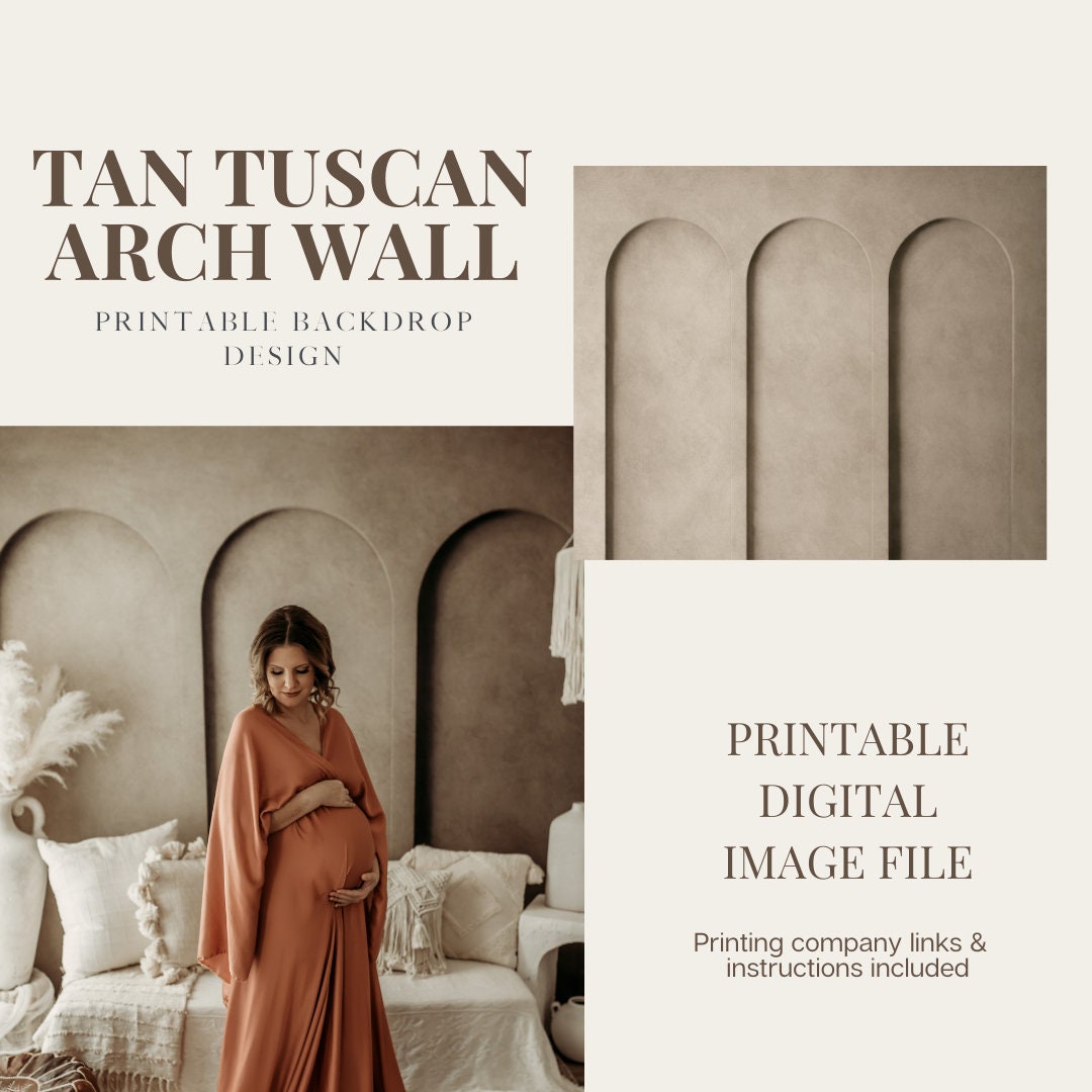 Printable Backdrop for Photography Boho Digital Backdrop for ...