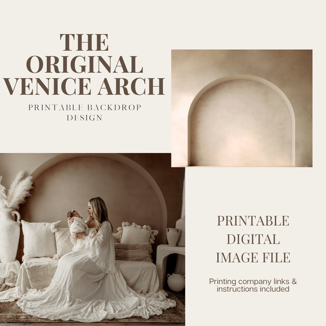 Printable Background for Photography Boho Digital Backdrop for ...