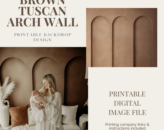 Printable Background for Photography Boho Digital Backdrop for ...