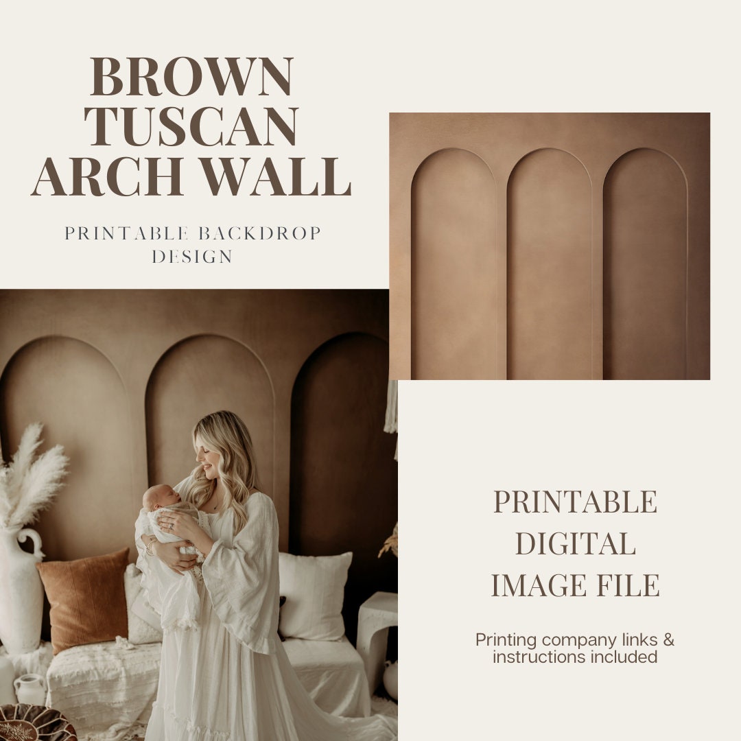 Printable Background for Photography Boho Digital Backdrop for ...