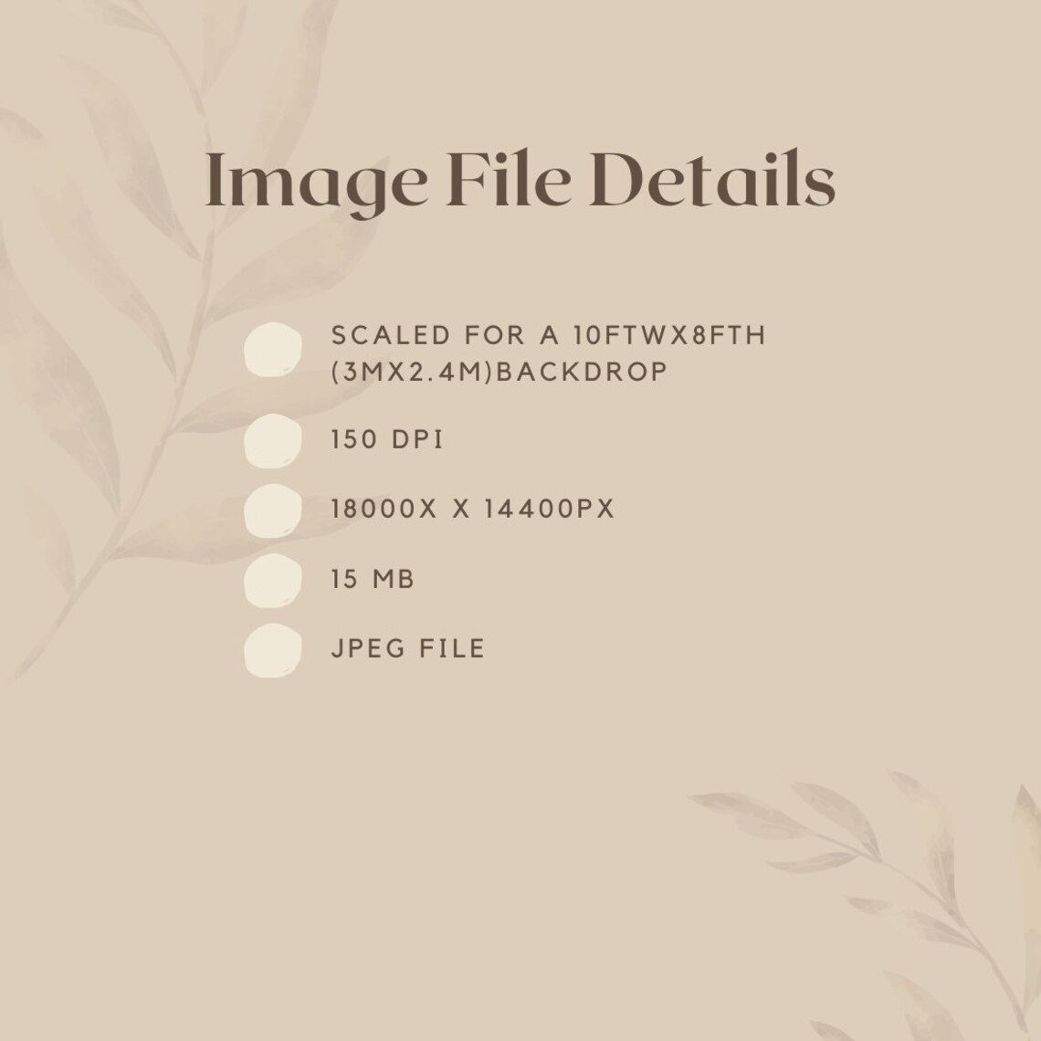 Printable Background for Photography Boho Digital Backdrop for ...