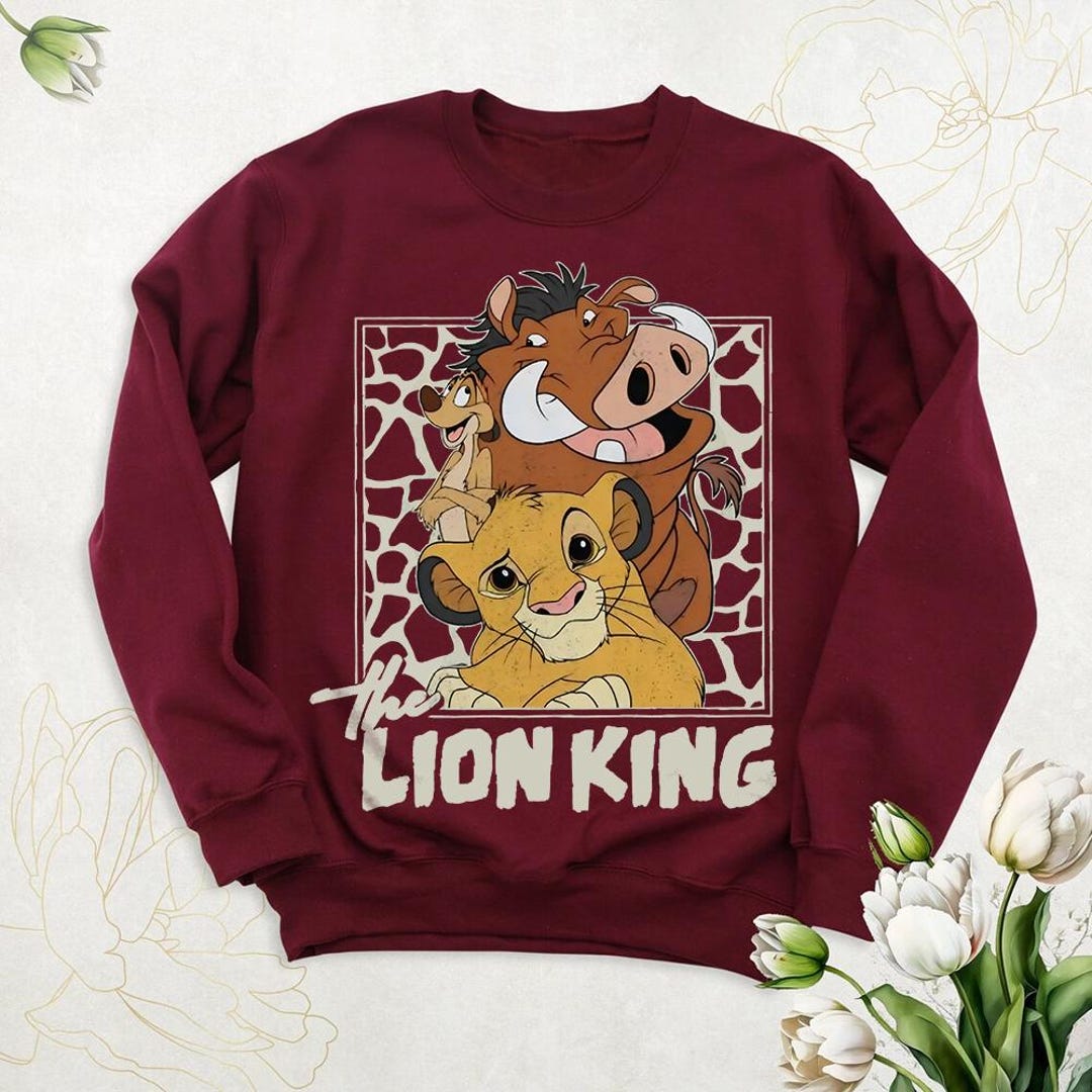 Disney the Lion King Simba Timon Pumbaa Comfort Colors T-shirt, Magic ...