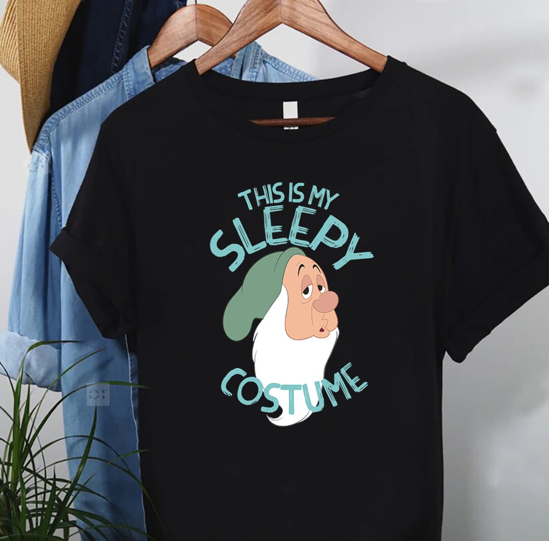 Snow White Sleepy the Dwarf This is My Sleepy Costume Comfort Colors ...