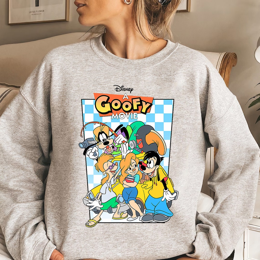 Retro Disney A Goofy Movie Group Characters Comfort Colors Shirt, Goofy ...