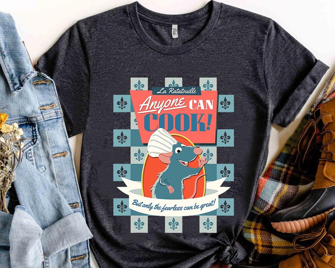 Disney Ratatouille Anyone Can Cook Comfort Colors T-shirt, Only the ...
