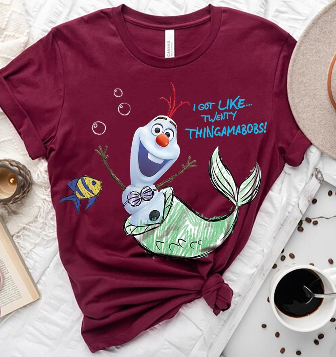 Disney Olaf Presents the Little Mermaid Ariel Thingamabobs Comfort ...