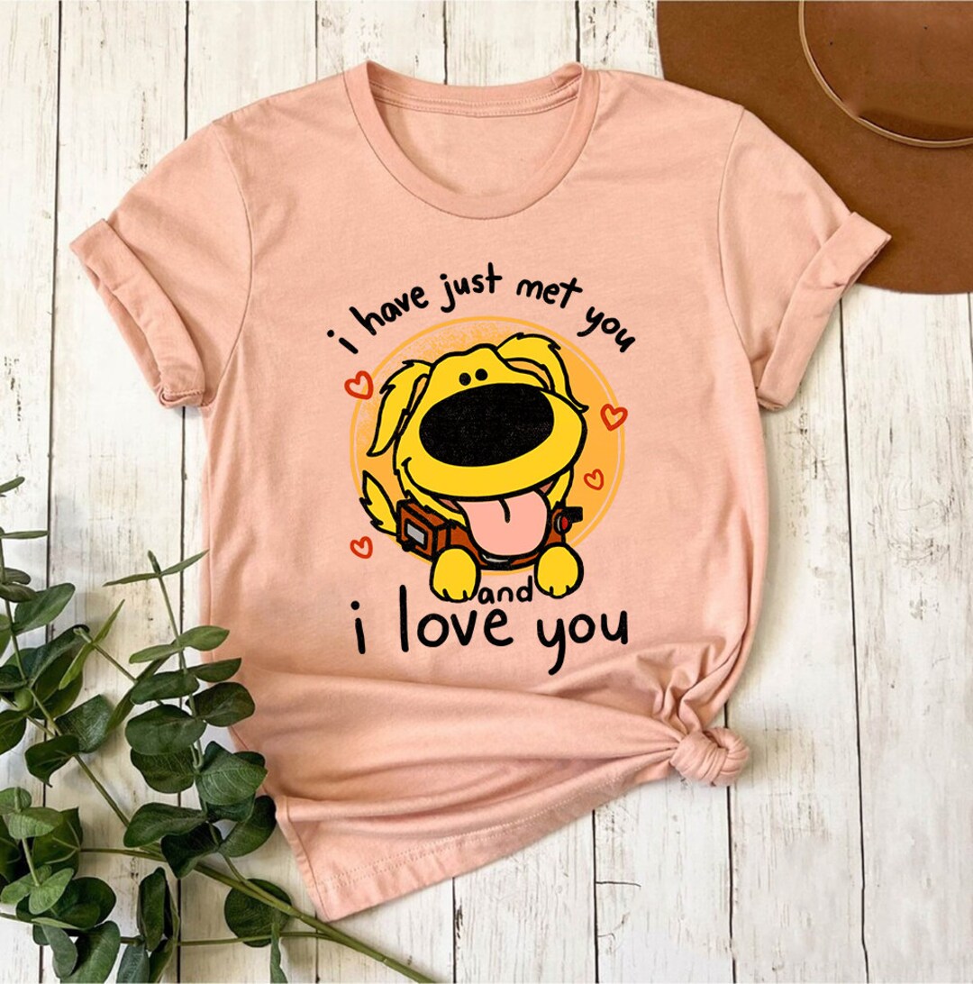 Disney Pixar up Cute Dog Dug Comfort Colors T-shirt, I Have Just Met ...