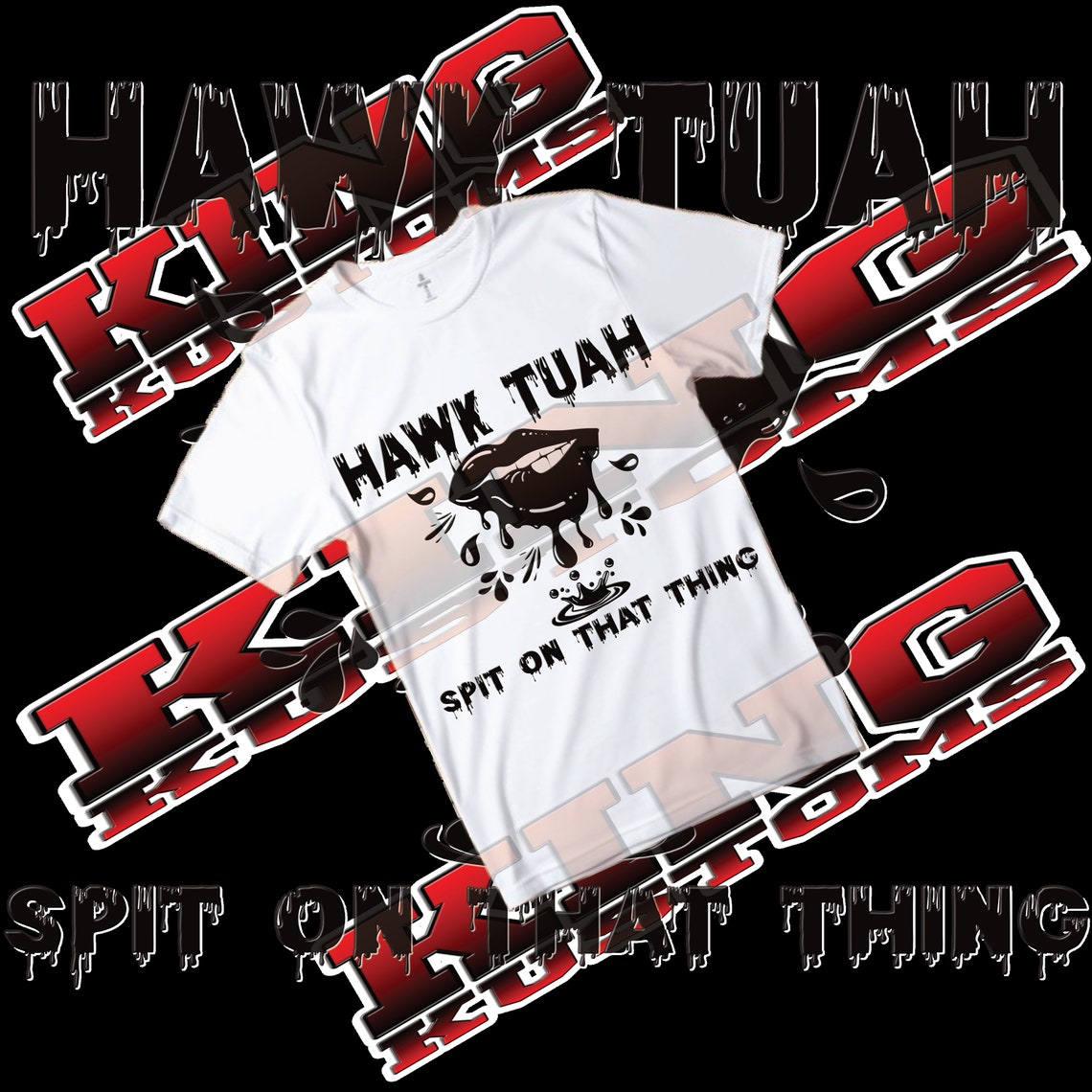 Hawk Tuah Lips PNG - Etsy