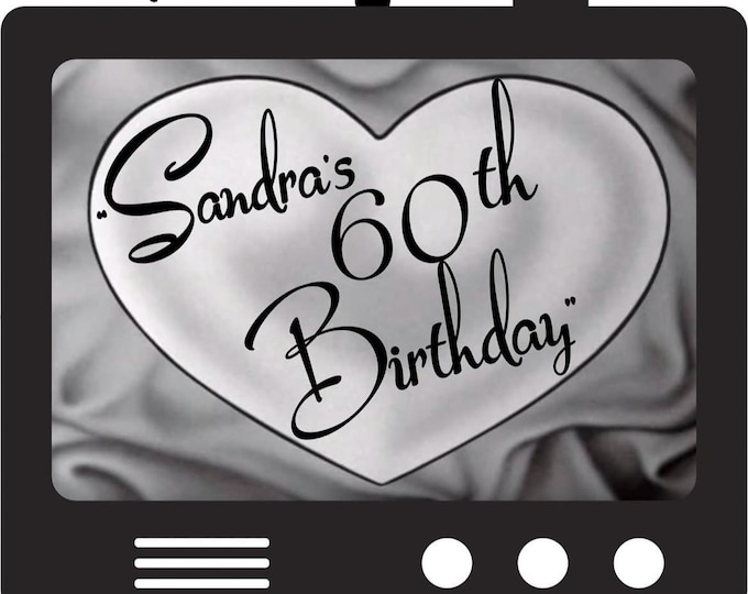 I Love Lucy Custom Birthday Sign (digital Download) - Etsy