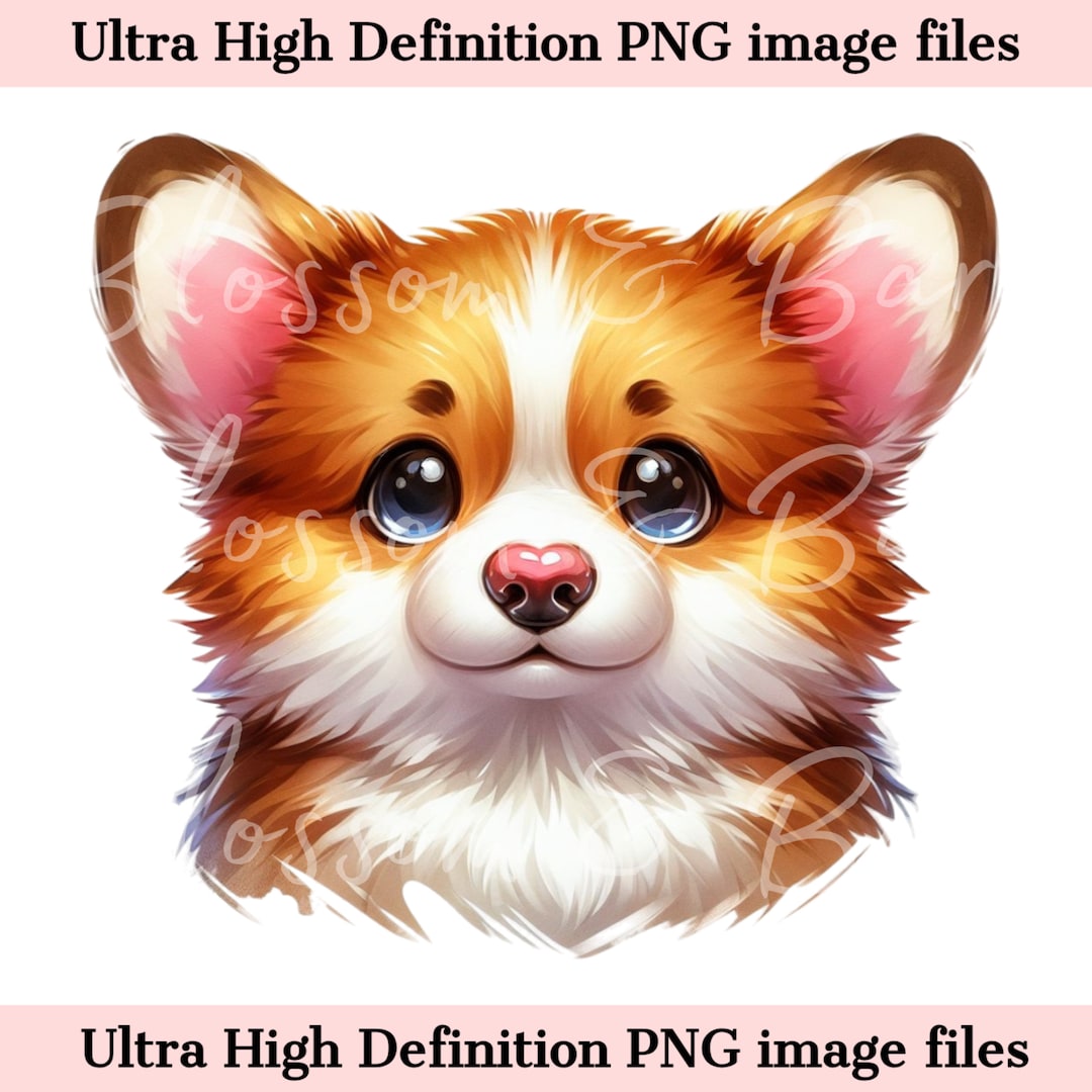 Cute Pembroke Welsh Corgi PNG - Instant Download for Cute Corgi Dog Mom ...