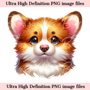 Cute Pembroke Welsh Corgi PNG - Instant Download for Cute Corgi Dog Mom ...