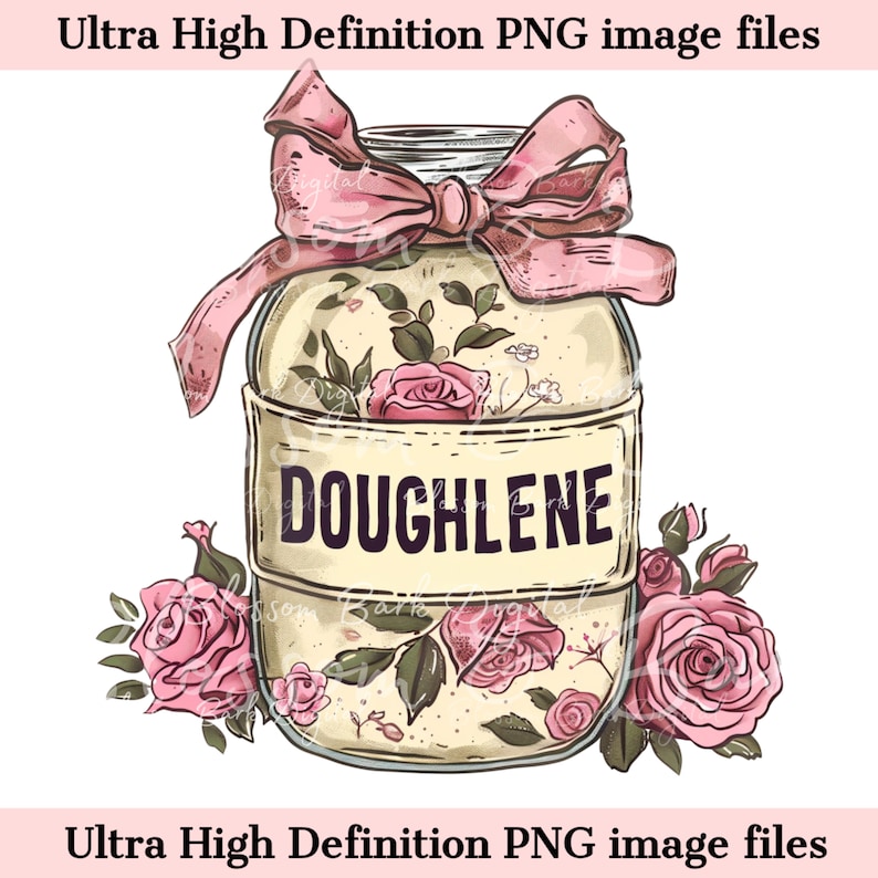 Doughlene Sourdough PNG Clip Art File Sourdough Baking Digital Kitchen ...