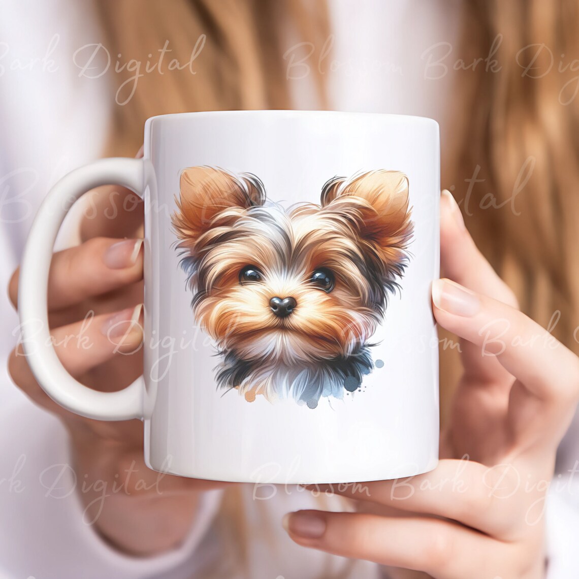 Cute Yorkie PNG Instant Download for Cute Yorkshire Terrier Dog Mom ...