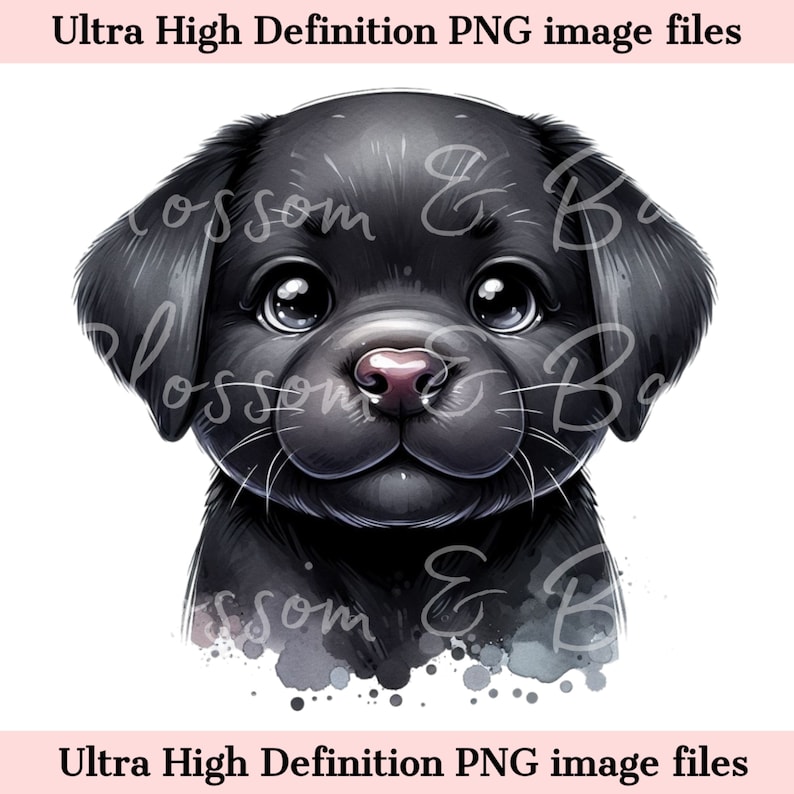 Cute Labrador Retriever Dog PNG Instant Download for Black Lab Dog Mom ...
