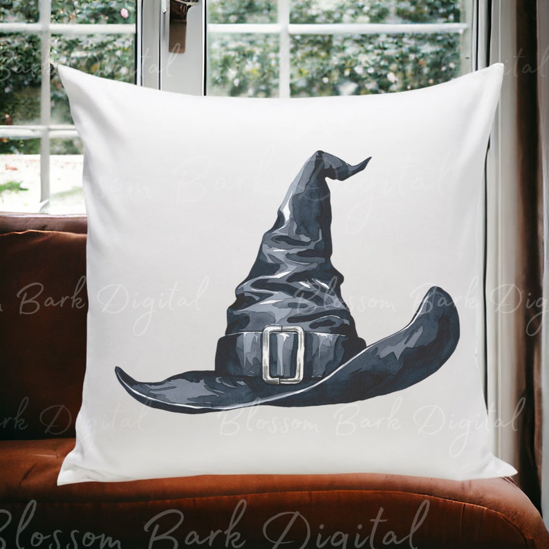 Digital Art Witch Hat PNG Classic Halloween PNG Witch Clip Art Witches ...