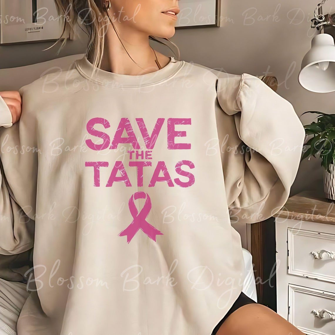 Digital - F Cancer, Save the Tatas PNG Awareness for Breast Cancer PNG ...