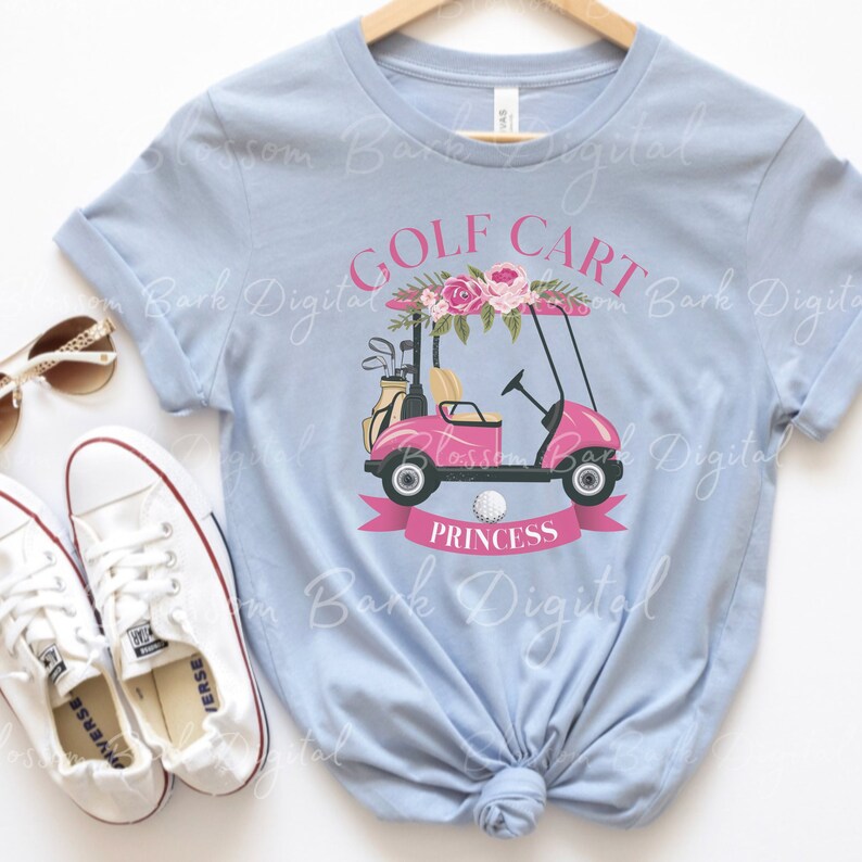 Golf Girl PNG - Instant Download - Golf Wife PNG for Cute Cart Girl ...