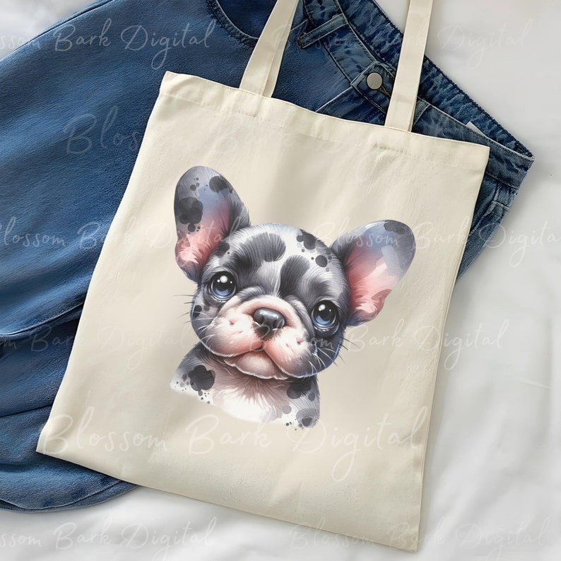 Cute French Bull Dog PNG Instant Download for Frenchie Bulldog Mom ...