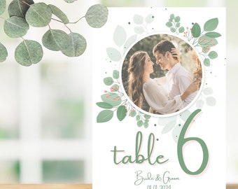 Instant Download Wedding / Party Table Number / Flower / Garden ...