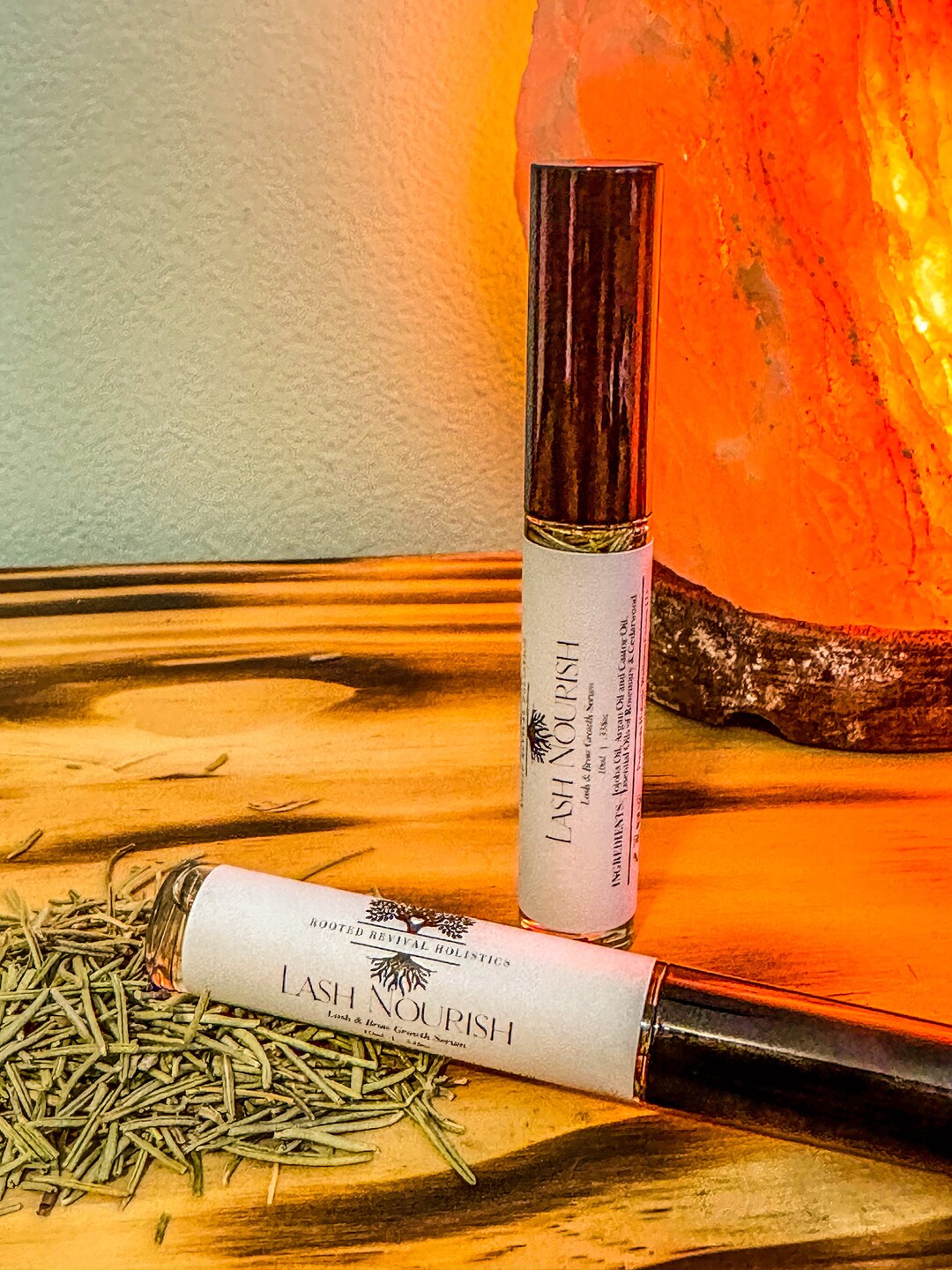 Rooted Revival Rosemary Castor Oil Lash & Brow Growth Serum - Etsy