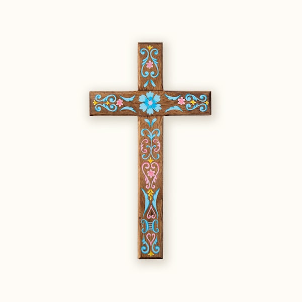 Hand Painted Wooden Crosses - Etsy