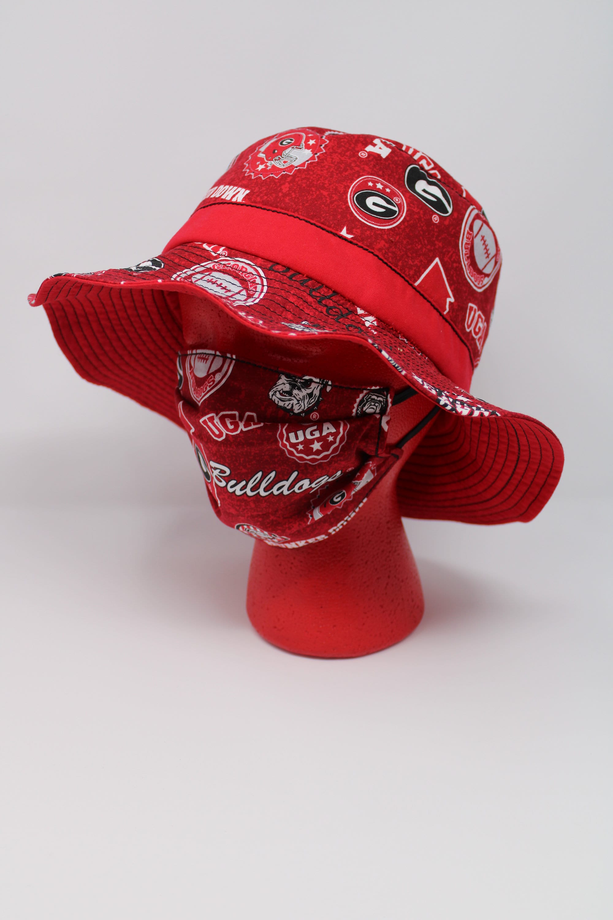 Georgia Bulldogs Wide Brim Bucket Hat and Mask (unisex) - Etsy