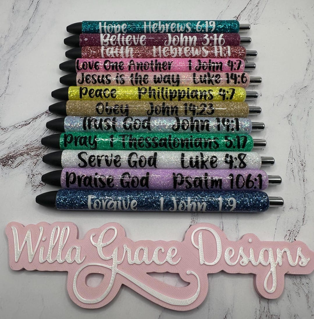 Scripture Pens - Etsy