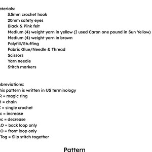 Cute Banana Peely Plush Crochet Pattern PDF - Etsy