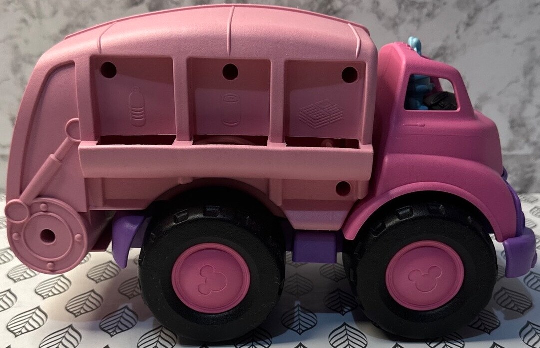 Green Toys Disney Minnie Mouse Purple/pink Dump Truck, Play Vehicle - Etsy