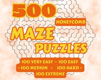 500 Rectangular Maze Puzzles for Kids and Adults | Printable Pages ...
