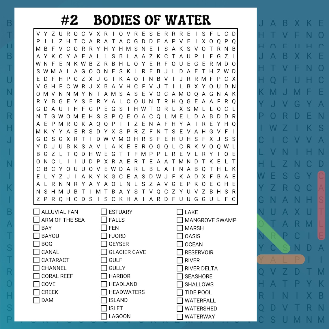 100 Themed Word Search Puzzles + Bonus | 100 Printable Pages for Kids ...