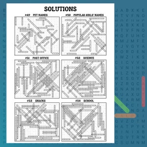 100 Themed Word Search Puzzles + Bonus | 100 Printable Pages for Kids ...
